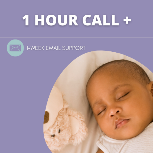 1 hour call with 1 week of email support – Sarah Healy Sleep